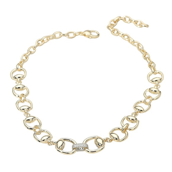 Jewelry | Equestrian 14kgp Horsebit Link Chain Necklace | Poshmark